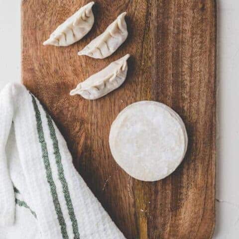 How To Make Gyoza Wrappers | Aline Made