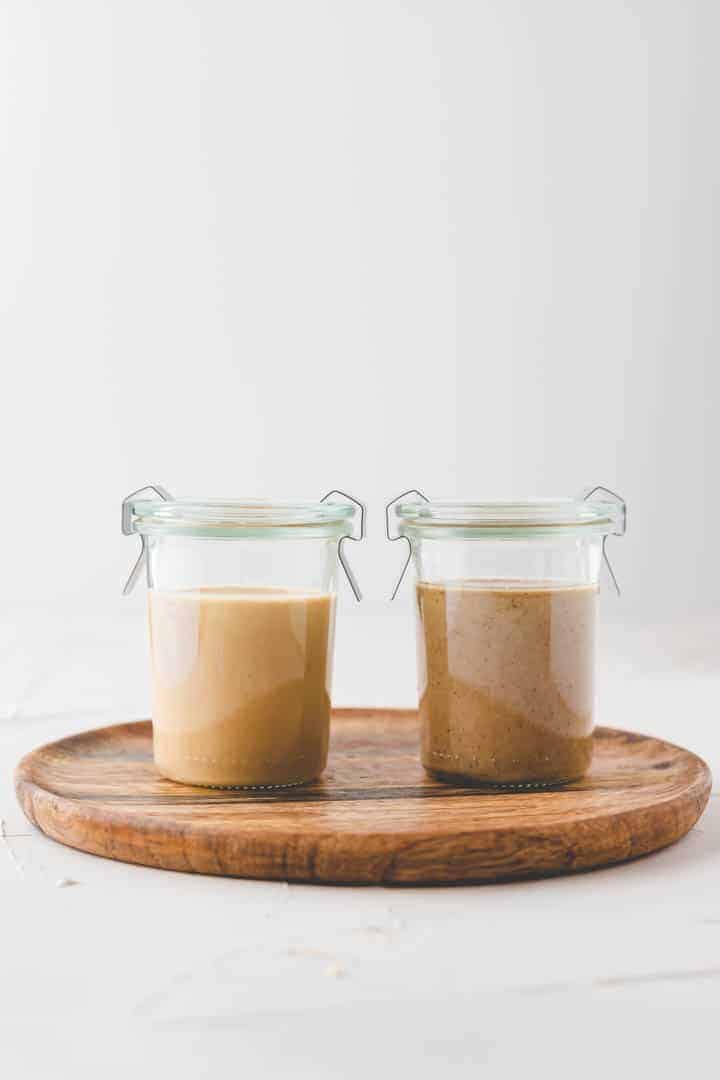 Homemade Tahini Paste - Two Ways (vegan) | Aline Made