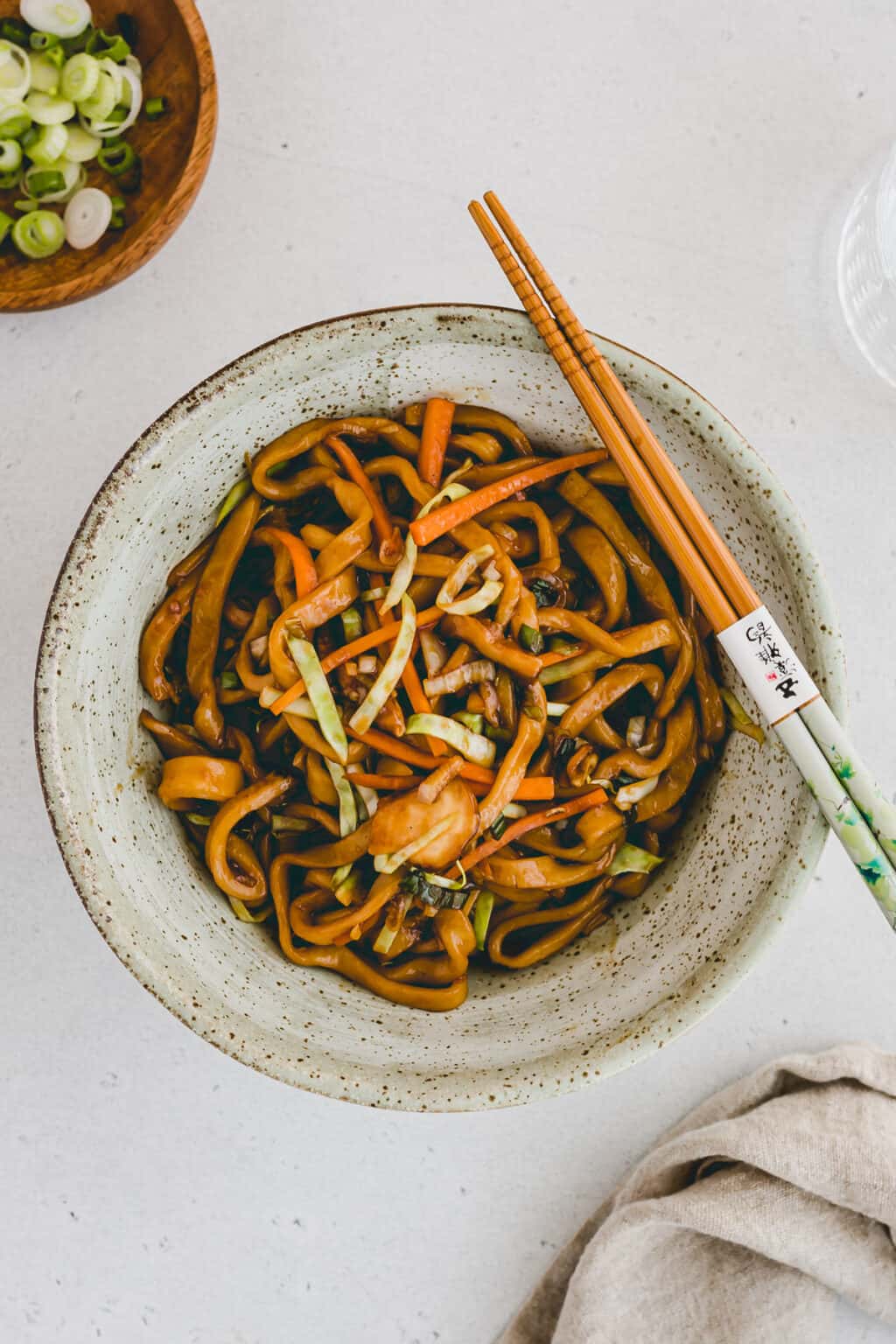 Homemade Udon Noodles | Aline Made