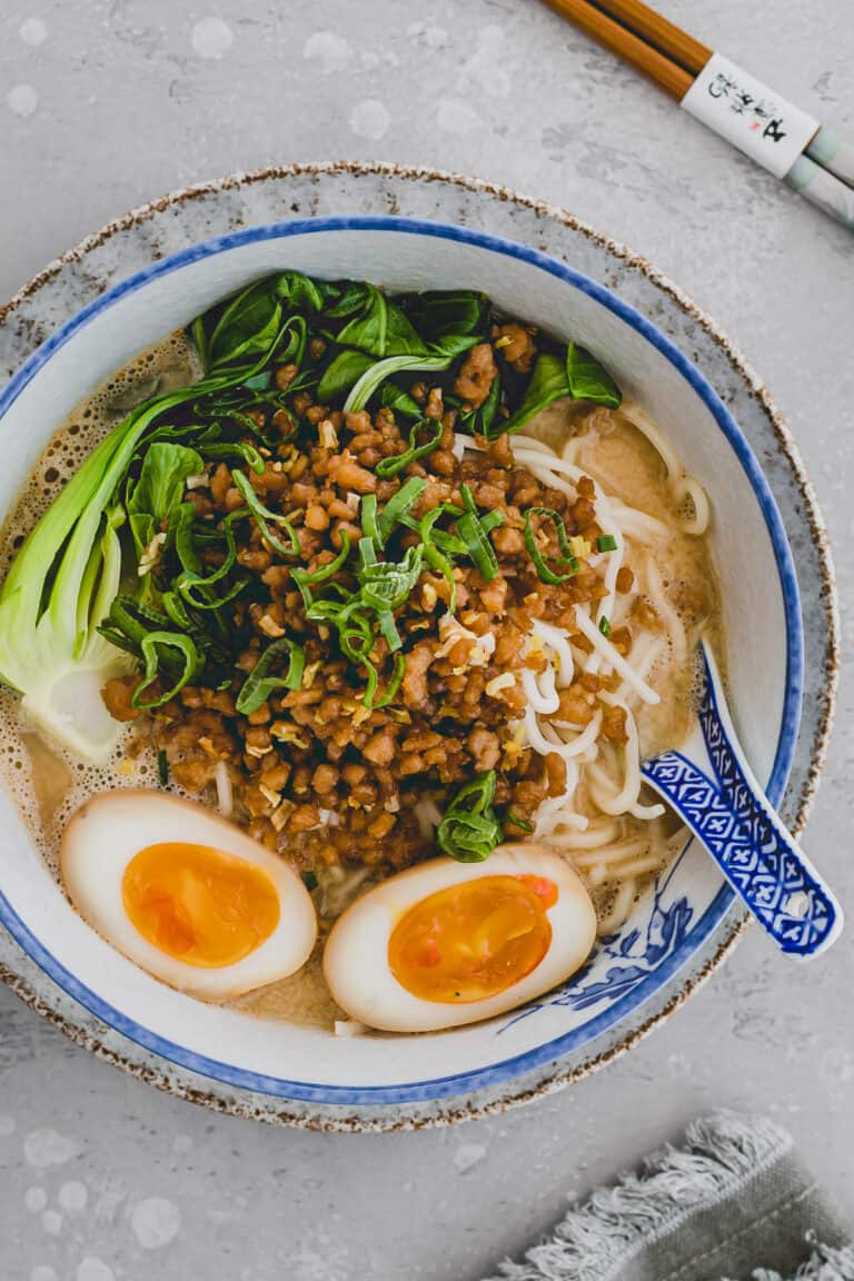 Tan Tan Ramen (Vegetarian) | Aline Made