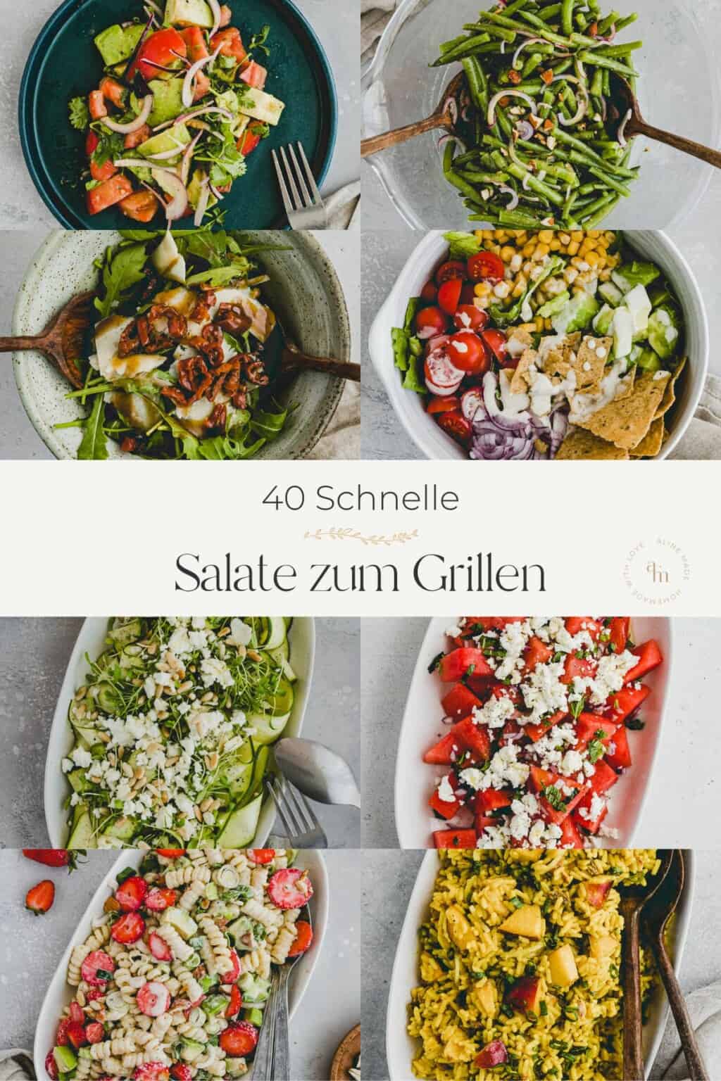40 Schnelle Salate zum Grillen | Aline Made