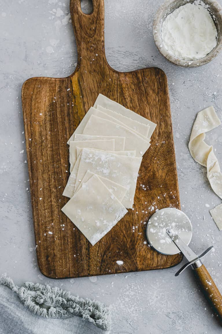 How To Make Wonton Wrappers | Aline Made
