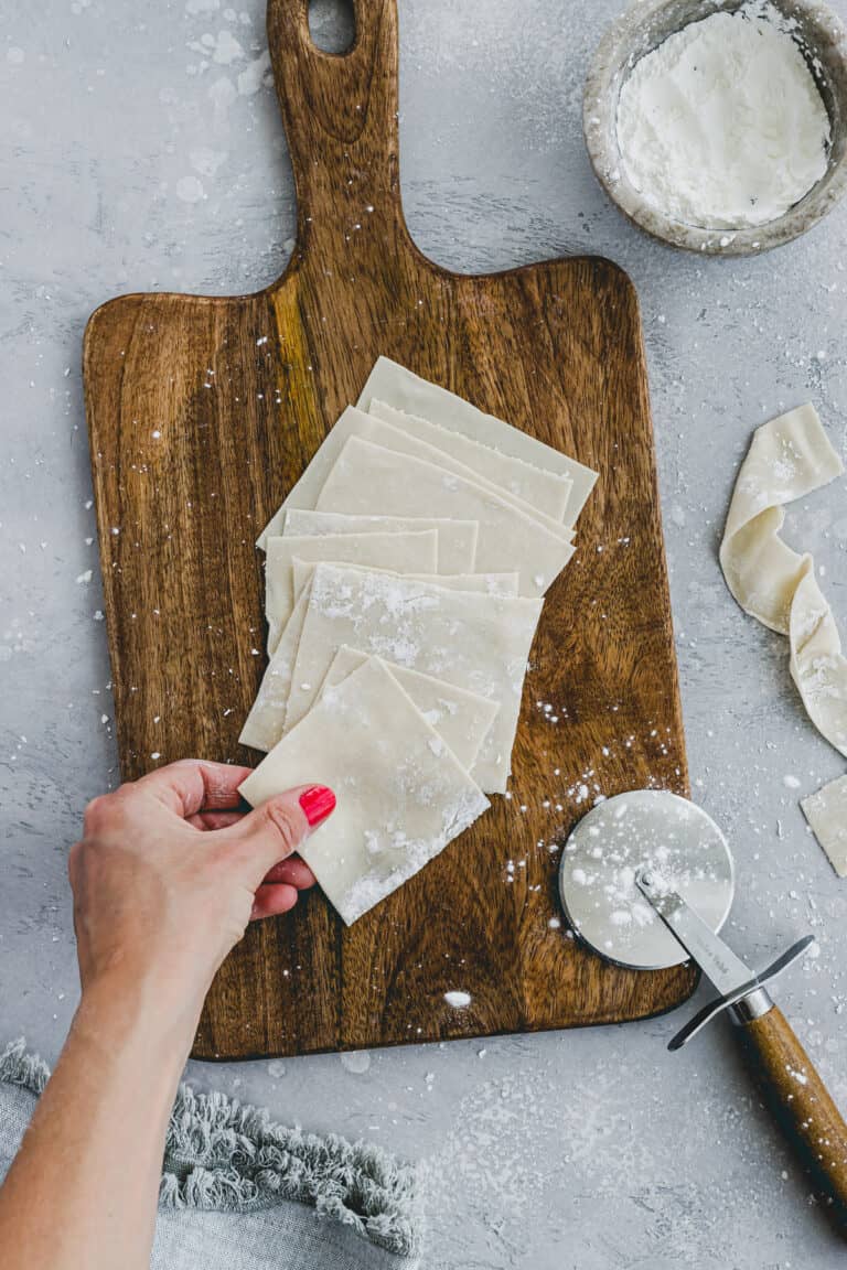 How To Make Wonton Wrappers | Aline Made