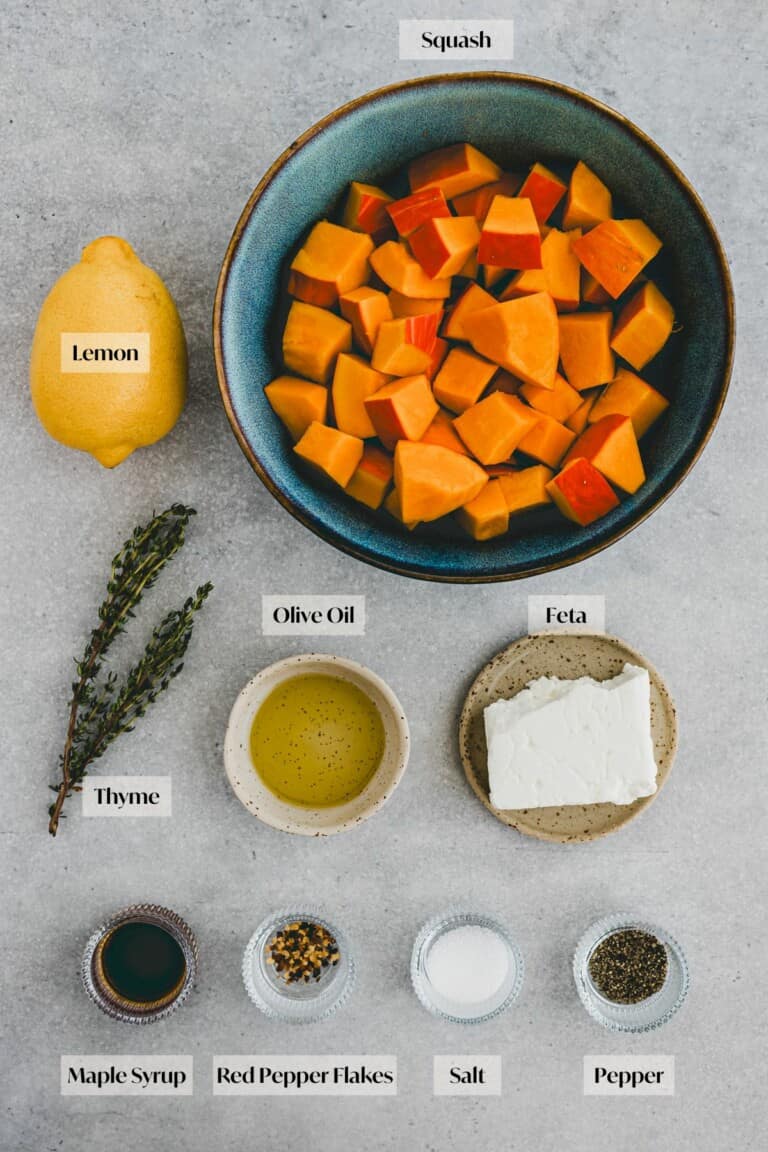 Roasted Squash with Feta | Aline Made