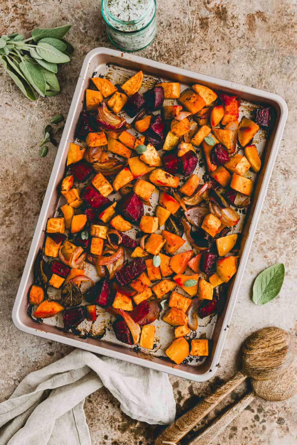 Roasted Fall Vegetables | Aline Made
